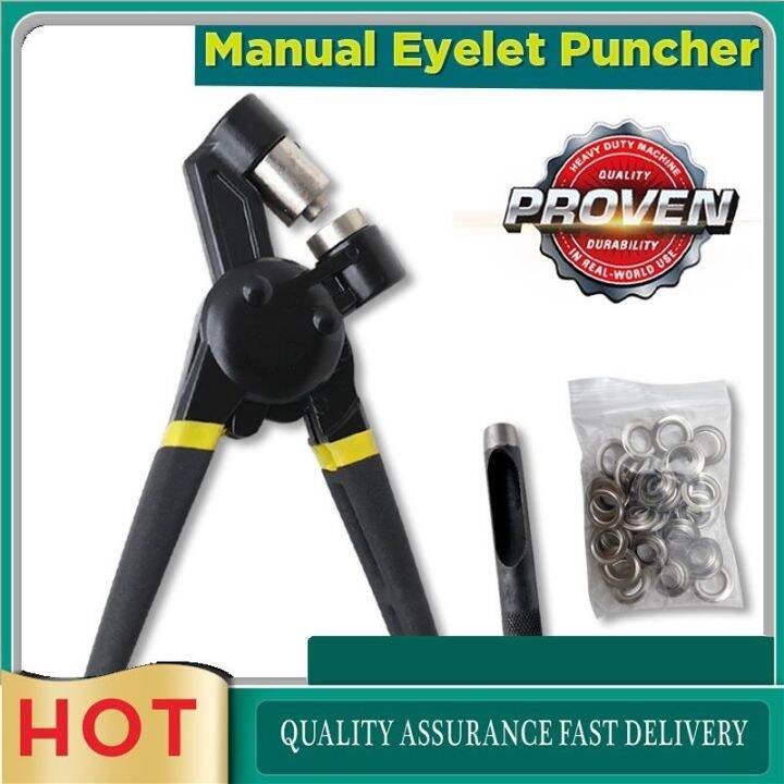 Handheld Manual Eyelet Puncher 10mm for Eyelet with Washer | Lazada PH