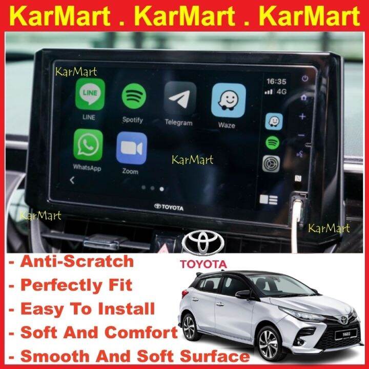 Toyota Yaris 2023 Screen Protector 9" Infotainment Tempered Glass New ...