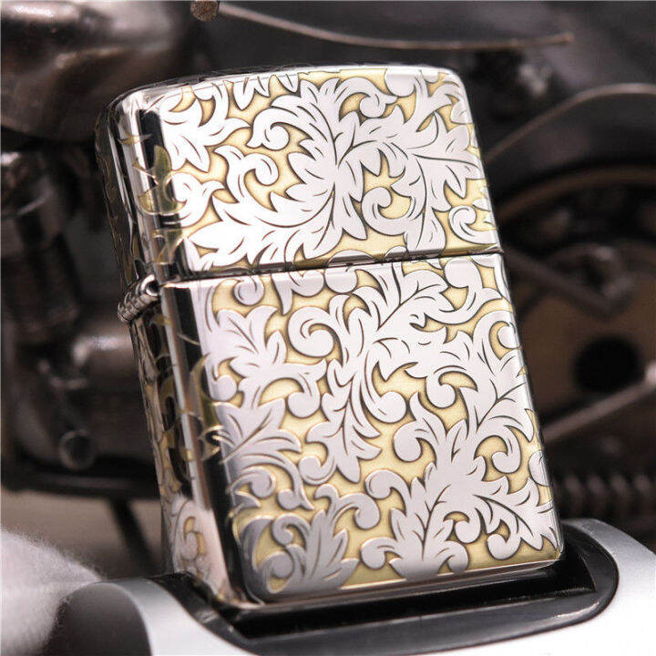 ZIPPO lighter original armor 167 shell carving Tang Cao apocalypse four ...