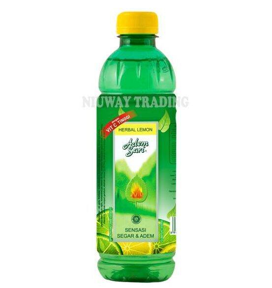 ADEM SARI SENSASI SEGAR & ADEM HERBAL LEMON 350ML | Lazada
