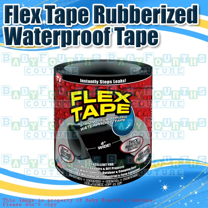 Flex Tape Rubberized Waterproof Tape for Swimming Pool | Lazada PH