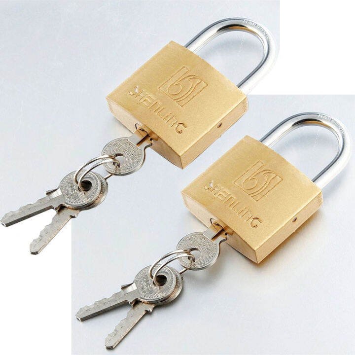 2pcs pad lock 30mm copper ### | Lazada PH