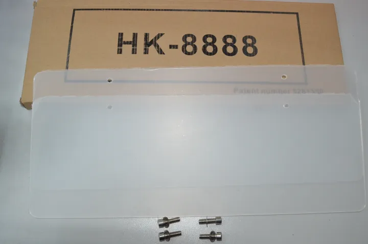 HK8888 PLEXI GLASS PLATE COVER | Lazada PH