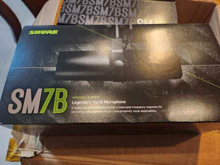 (OPEN BOX) Shure SM7B Vocal Dynamic Microphone | Lazada PH