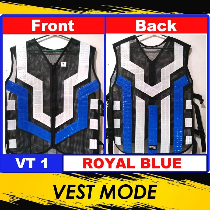 VT01 Vest for Motorcycle Rider High Visibility Safety Vest Reflectorized VEST MODE | Lazada PH