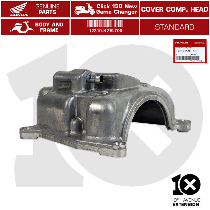 HONDA Genuine Cover Comp. Head Part No.12310-KZR-700 for Click 150 New ...