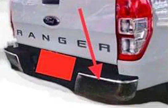 Ford Ranger 2012 to 2021 OEM Rear Bar Rear Bumper | Lazada PH