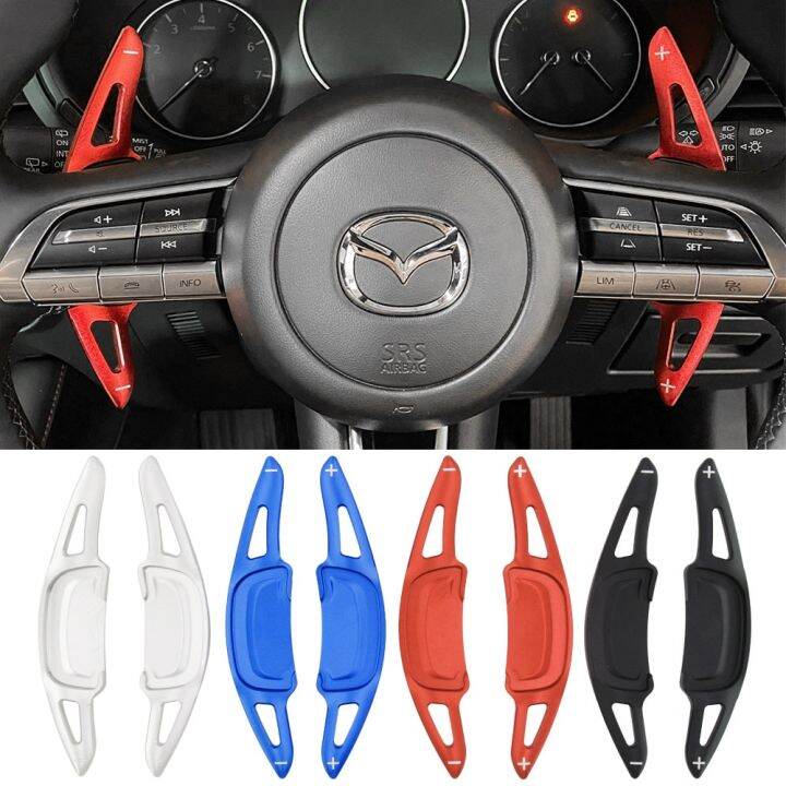 พวงมาลัยรถยนต์ DSG Shift Paddle Extend Sticker สำหรับ Mazda 3 2019 CX30 ...