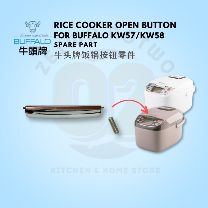 Buffalo Rice Cooker Cover Button for KW57 / KW58 1.8L Rice Cooker Spare ...