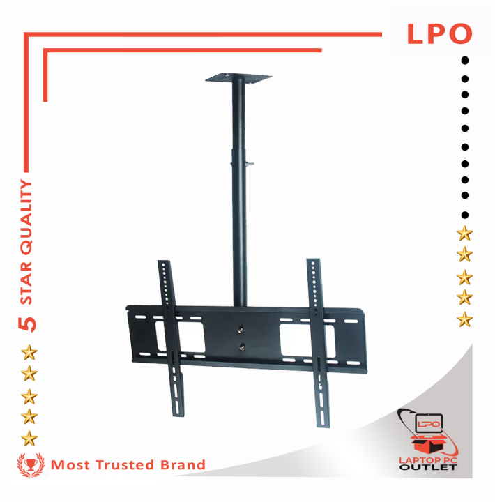 LPO Ceiling TV Wall Mount Swivel and Tilt Bracket T6904L T6905L | Fits for 32 - 63 inch | Load ...
