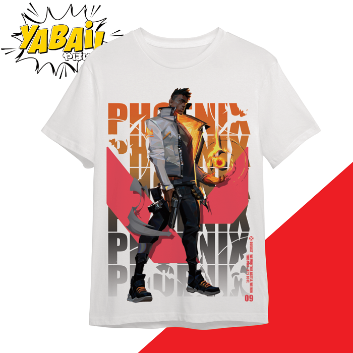 Yabaii Valorant Duelist Class Phoenix Jett Neon Raze Reyna Yoru Cotton ...