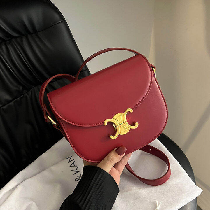 M-Braph กระเป๋าสไตล์เกาหลีกระเป๋าสะพายสำหรับผู้หญิงไหล่ Arc De Triomphe กระเป๋าอานม้า2022กระเป๋า ...