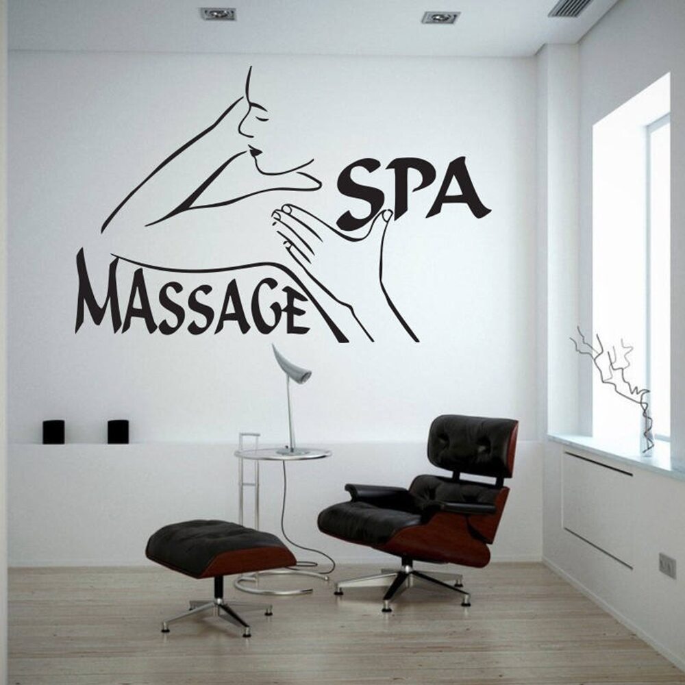 Home & Living Spa Quotes Wall Decals Spa Therapy Beauty Decal Vinyl ...