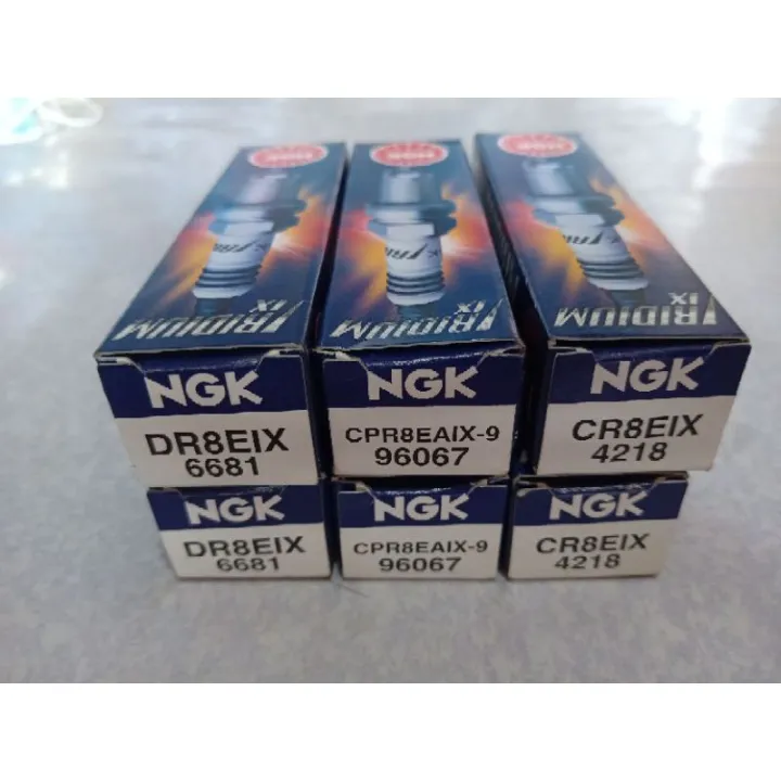 ORIGINAL NGK IRIDIUM SPARK PLUG DR8EIX/CPR8EAIX-9/CR8EIX/CR7HIX | Lazada PH