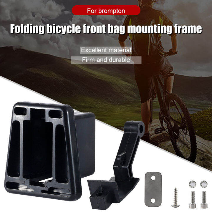 Folding Bike Front Carrier Racks Lightweight Bicycle Block Bracket ...