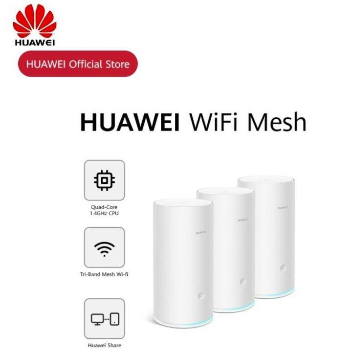 HUAWEI WiFi Mesh Better Coverage. Better Performance Tri-band Mesh Wi ...