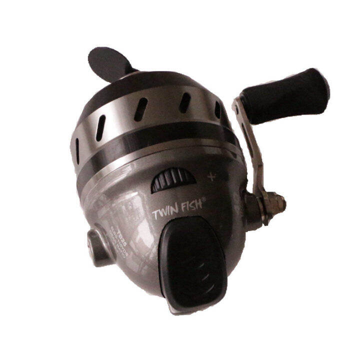Aluminum alloy metal fish shooting wheel Twin fish fortress TB25 hidden ...