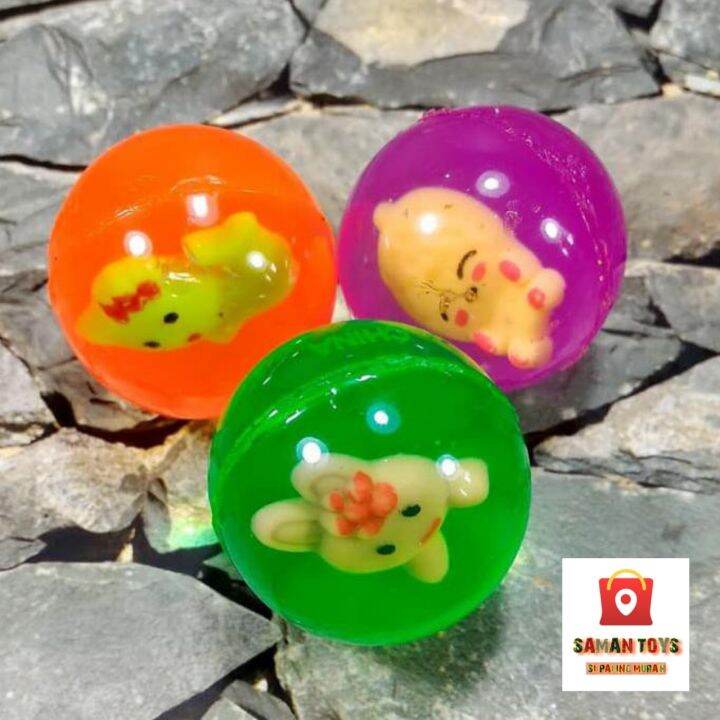 BOLA BEKEL 3 PCS ukuran medium / mainan lantai bola bekel | Lazada ...