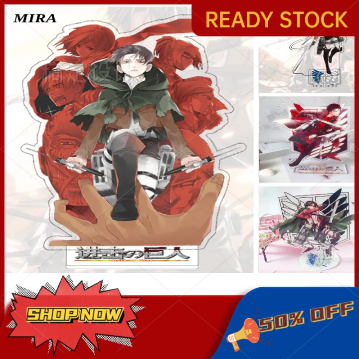 MIRA Attack on Titan Ackerman Double-sided Acrylic Stand Figure ...