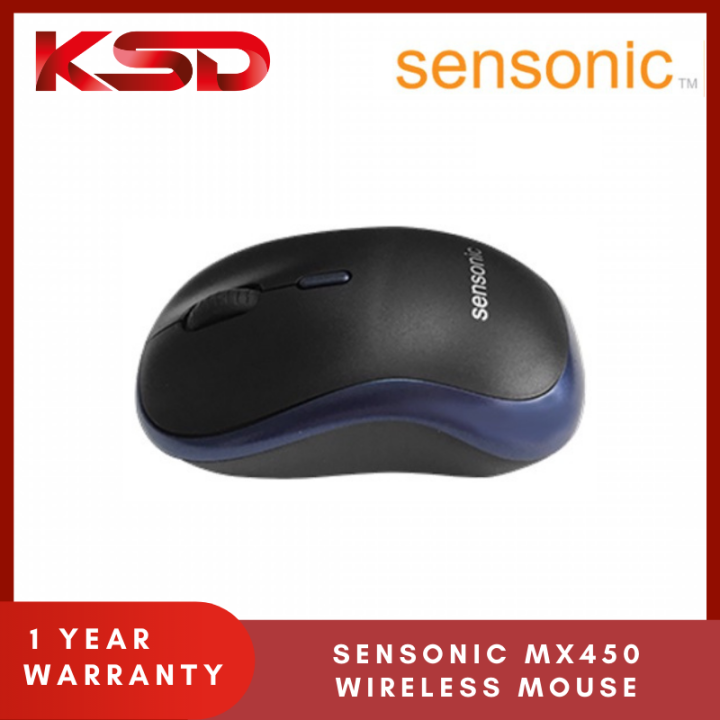 Sensonic MX450 Silent Click Wireless Mouse /K250 USB Keyboard/ UX4000 ...
