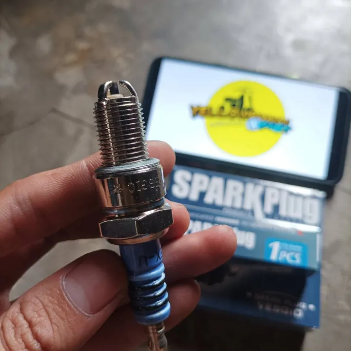 busi racing vespa kaki 3 drat panjang merk vesgio cocok motor 2tak ...