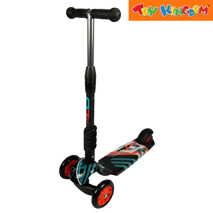 Traxx Black Tri-Wheel Scooter | Lazada PH