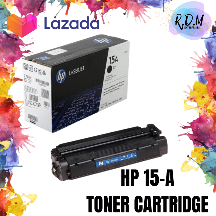 HP 15a Original Black Toner Cartridge (C7115a) | Lazada PH