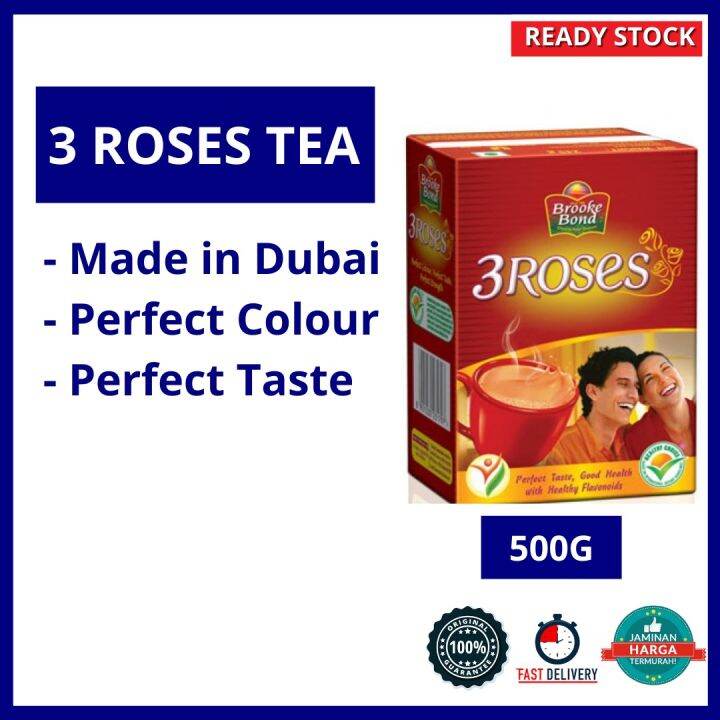 3 Roses Tea / Serbuk Teh -DUBAI - 500g | Lazada