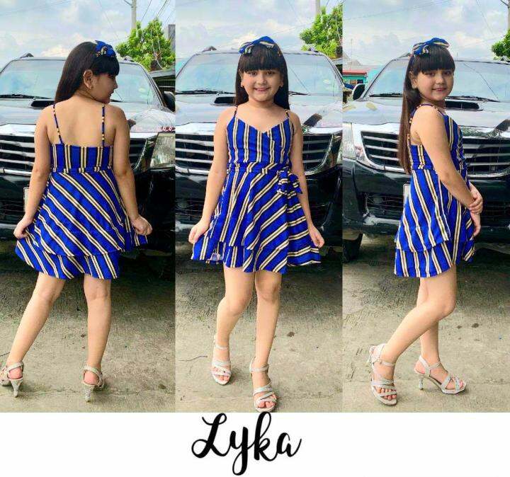 Lyka Dress with free Turban 7-10 y/o | Lazada PH