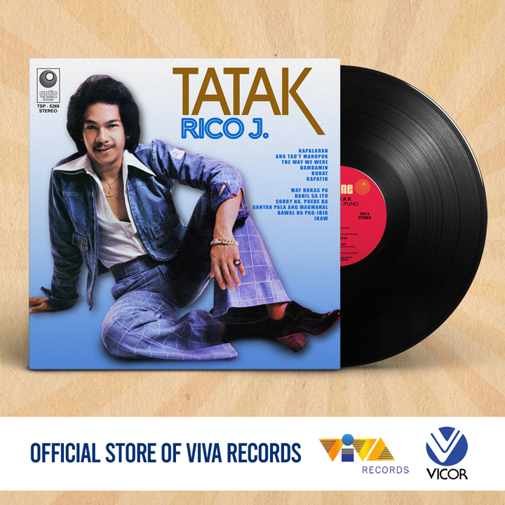 Rico J. Puno - Tatak Rico J. Vinyl Album | Lazada PH