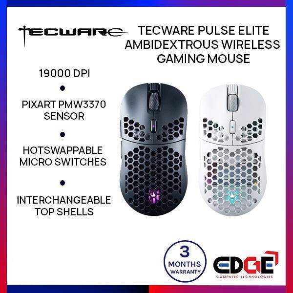 【COD】 EDGE TECWARE Pulse Elite Ambidextrous PixArt PMW3370 Wireless ...