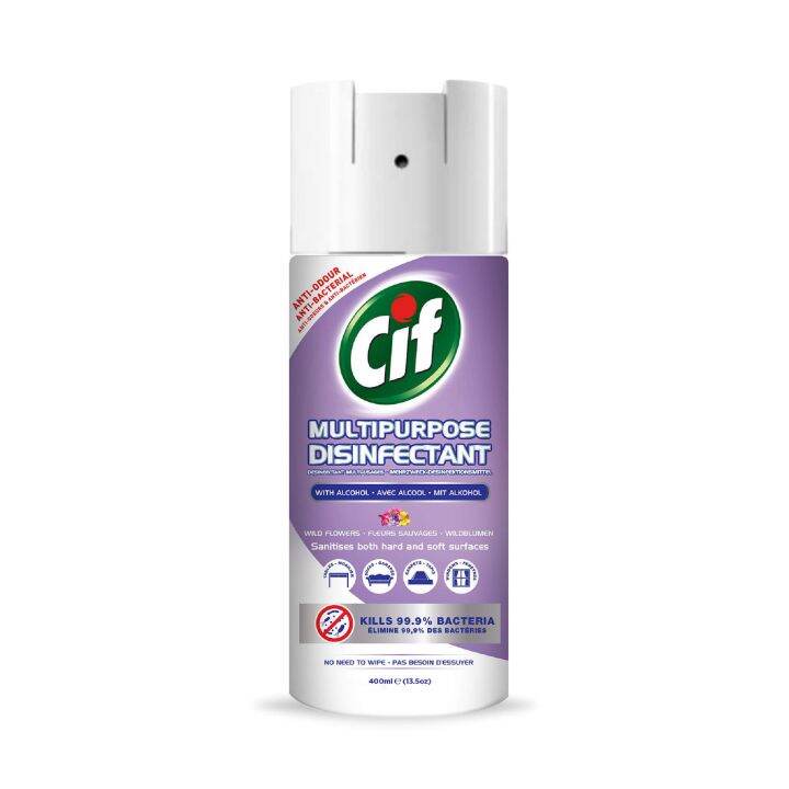 CIF Multipurpose Disinfectant Spray Wild Flowers 400ML | Lazada PH