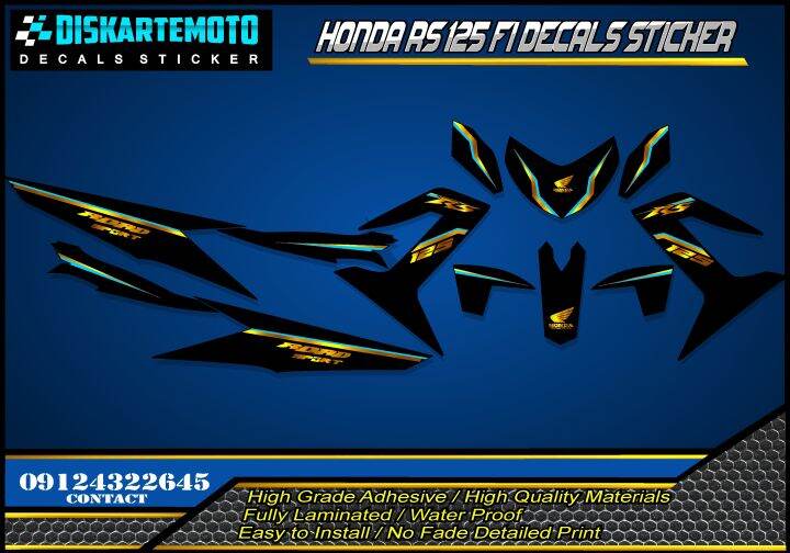 Rs 125 fi Sticker | Lazada PH