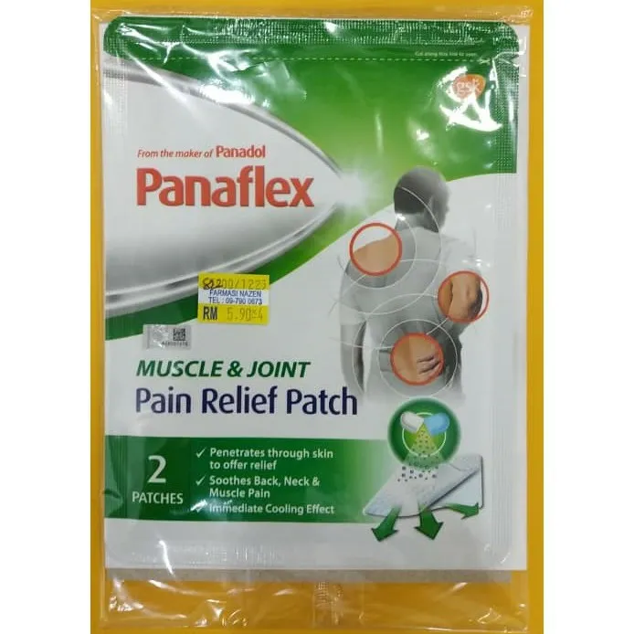 PANADOL PANAFLEX PAIN RELIEF PATCH 2'S | Lazada