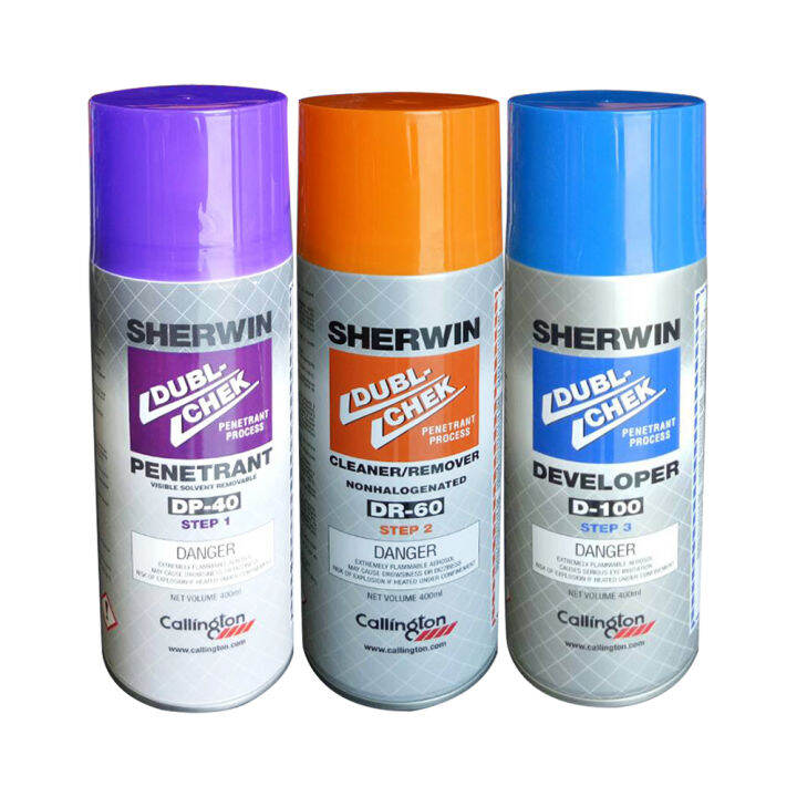 SHERWIN DOUBLE CHECK สเปรย์ทดสอบ รอยร้าวแบบไม่ทำลายชิ้นงาน ชนิดมองเห็น ...