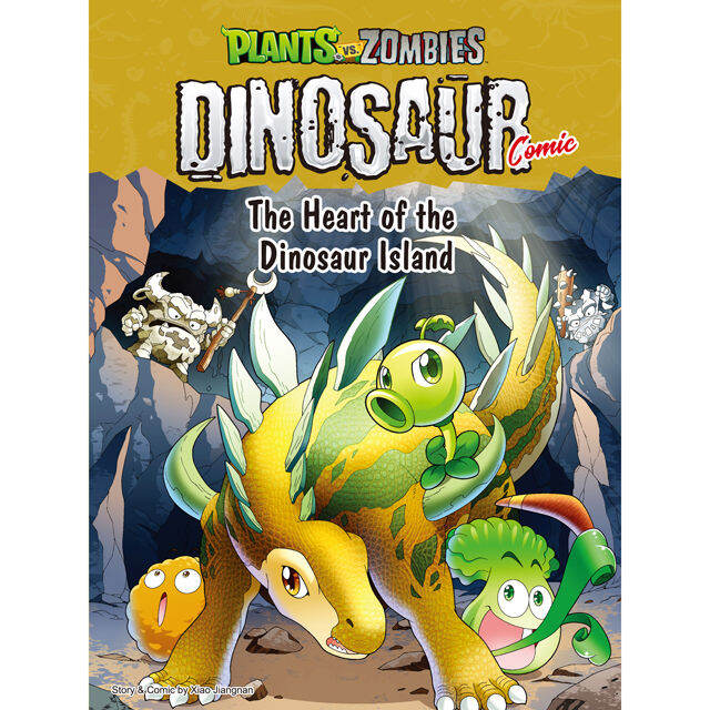 Plants VS Zombies 2 (Dinosaur Comic) - The Heart of the Dinosaur Island | Lazada