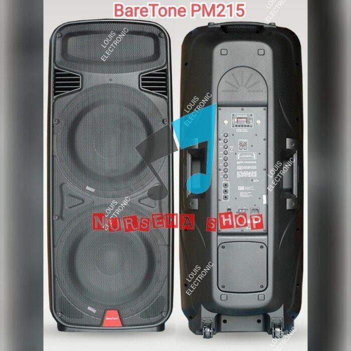 Speaker aktif portable baretone Doble 15 inch PM215 PM 215 bluetooth ...