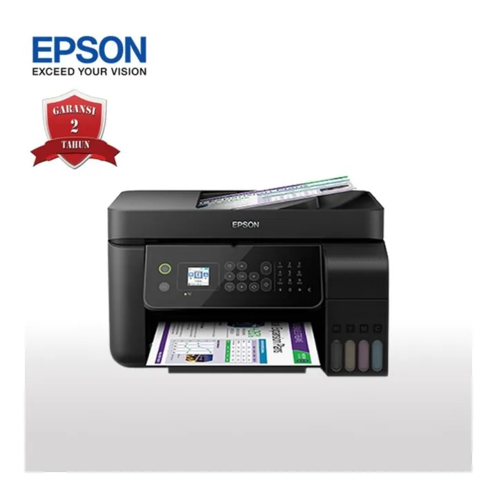 Epson L5190 Printer EcoTank Multifungsi - Print/Scan/Copy/Fax | Lazada ...