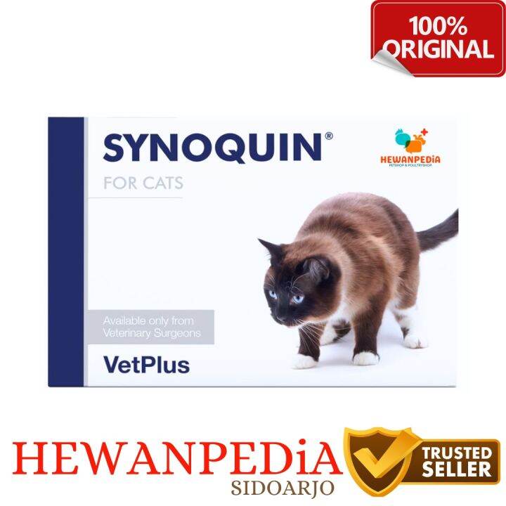 SYNOQUIN EFA CAT KUCING 1 TABLET - Penguat Sendi Lumpuh Kucing Sinoqui ...