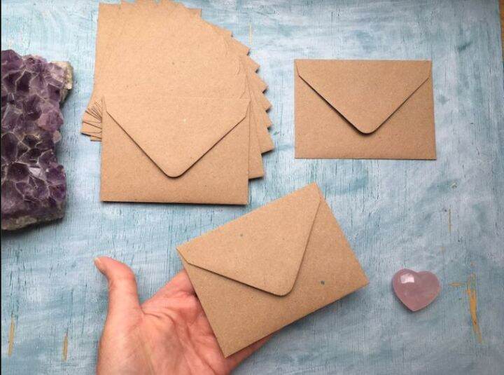 150gsm Kraft Envelopes, Tiny Brown Envelopes, Little Eco Packaging ...