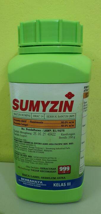 (+-250g) Sumyzin Racun Rumput Sambau Herbicide | Lazada