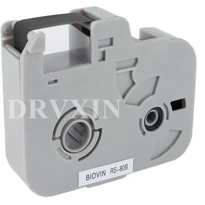 BIOVIN Ink Rion RS-80B Black Cartridge For Cartridges Cassette Cable ID ...