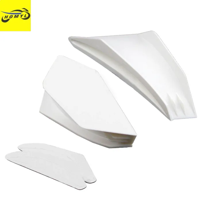 Homyl 2 Pieces Universal Motorcycle Winglets Accessory for BMW for ...