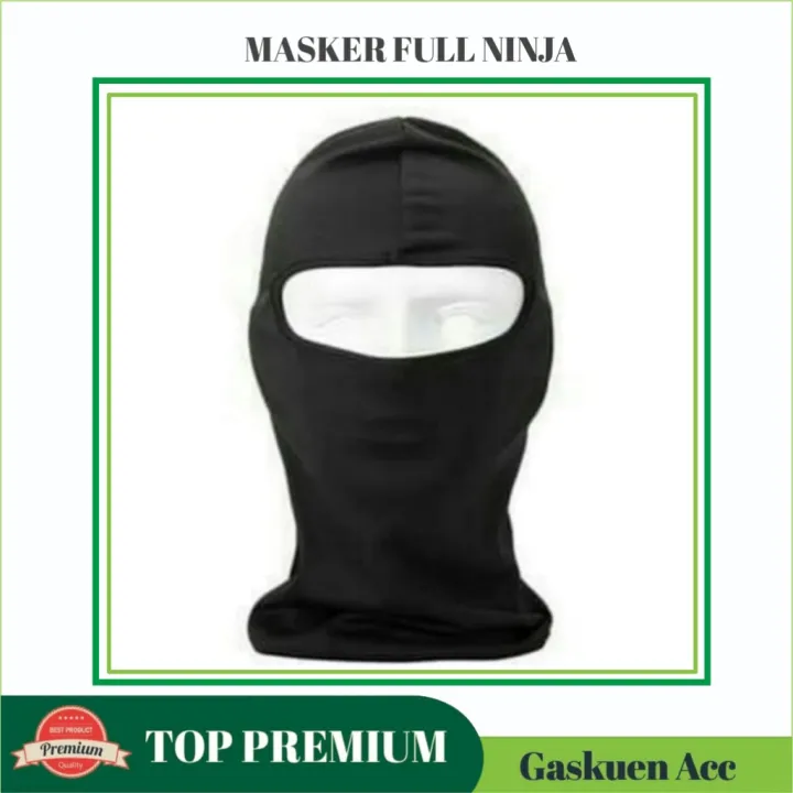 Balaclava Masker ninja Full face Pengendara Sepeda Motor | Lazada Indonesia