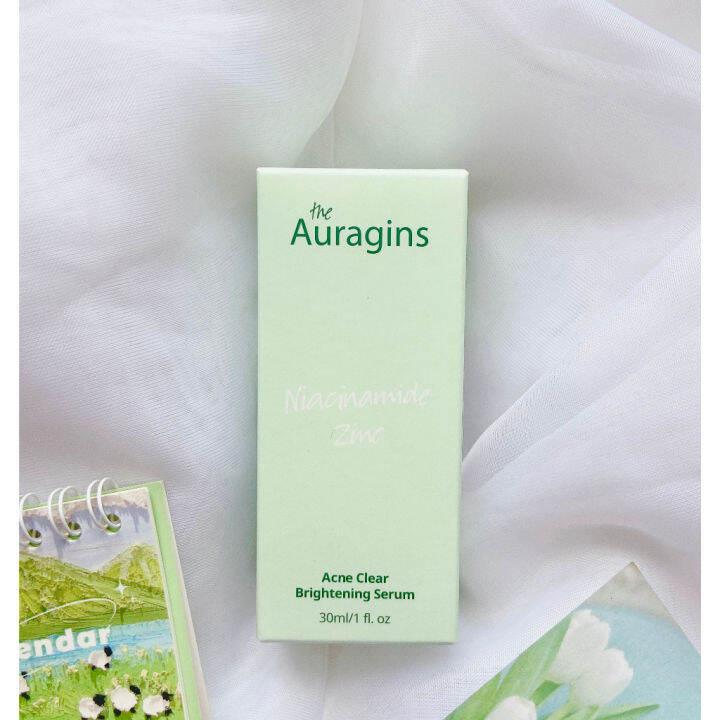 Tinh Chất Cho Da Dầu Mụn The Auragins 10% Niacinamide + 1% Zinc Acne ...