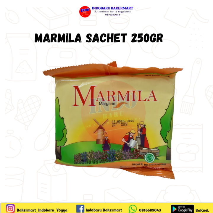 Margarin Marmila Sachet 250gr | Lazada Indonesia