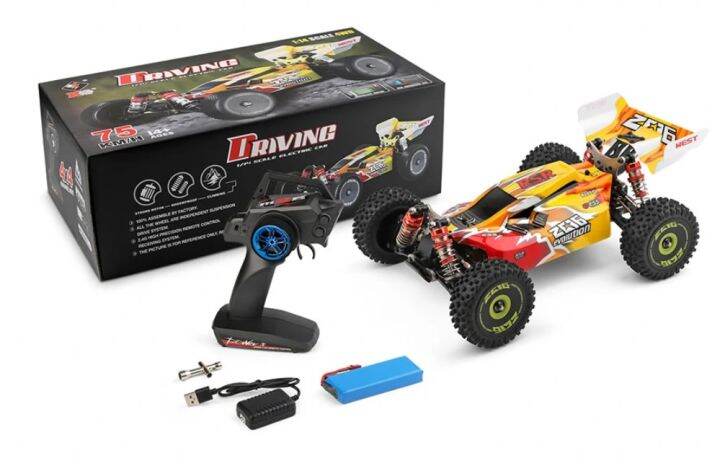 WL Toys 1/14 scale 144010 Brushless 75km/hr RC Monster Truck | Lazada ...