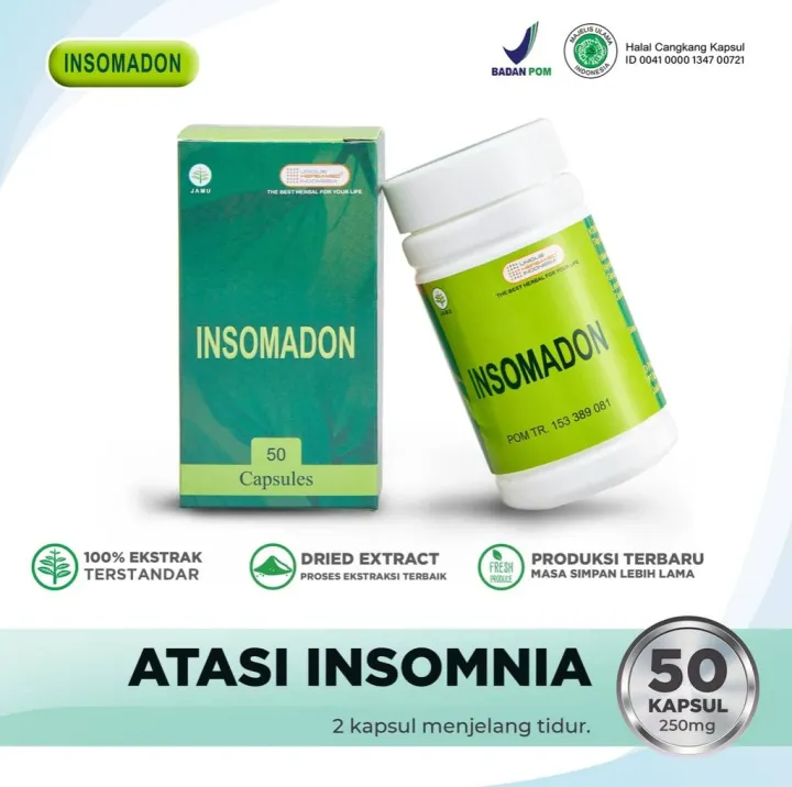 Esbi Farma Insomadon - Obat Herbal Atasi Insomia Dan Sulit tidur lelap ...