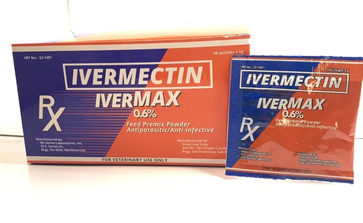 [CLR AGRIVET] 1 sachet IVERMAX / Ivermax feed premix powder 0.6% 5g ...