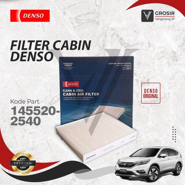 SARINGAN FILTER AC CRV GEN 3 GEN 4 2007-2016 DENSO FILTER KABIN 2540 ...